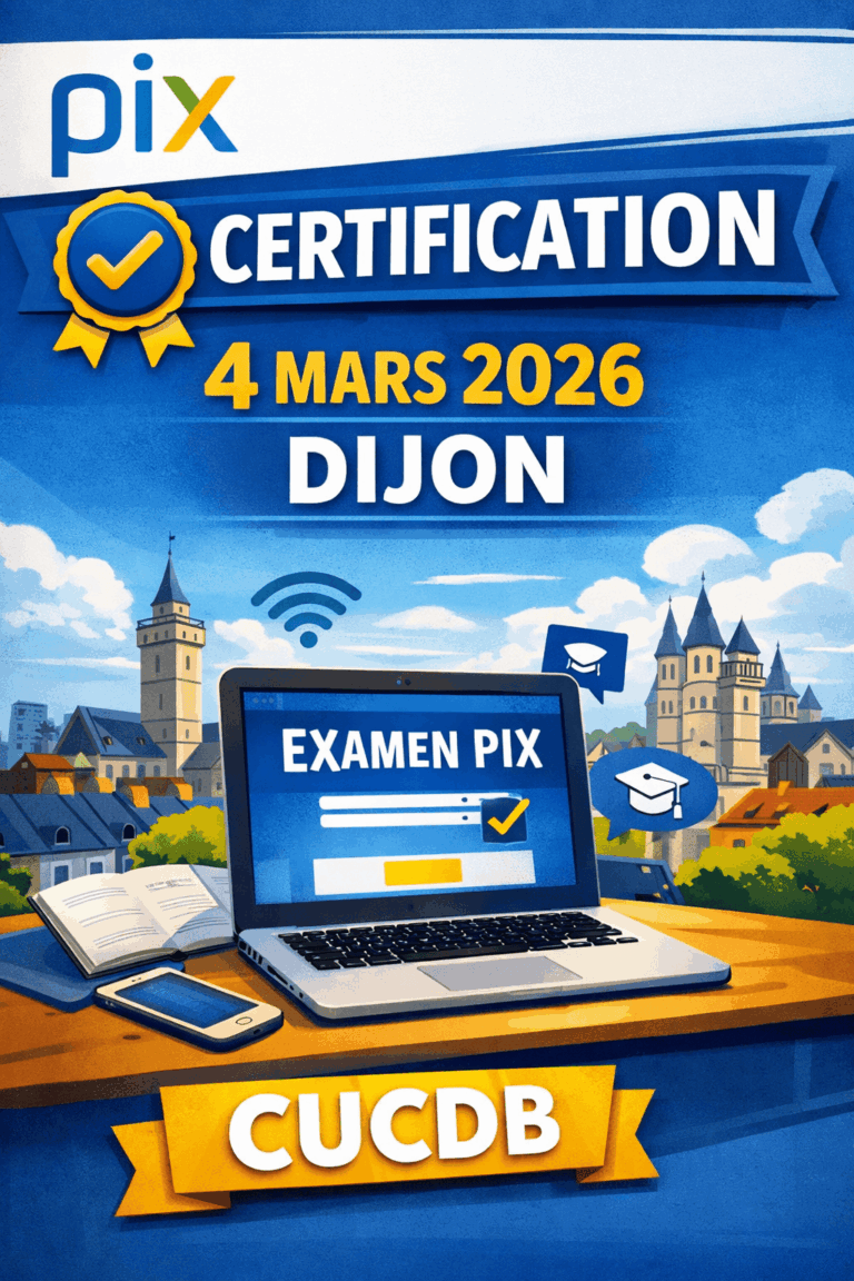 Boostez vos compétences numériques : Session de certification PIX le 4 ...